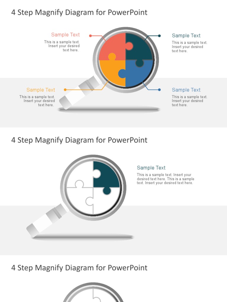FF0157 01 Magnify Diagram For Powerpoint 16x9 | PDF