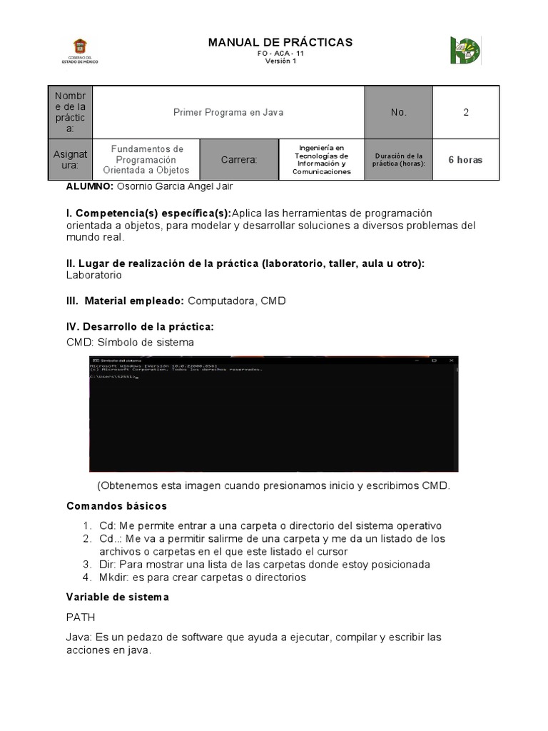 Conociendo El Entorno | PDF | Java (lenguaje de programación) | Programación