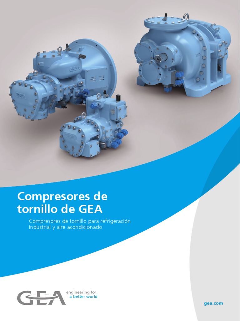 Gea Screw Compressor Es Tcm25 18583 | PDF | Rodamiento (Mecánico ...