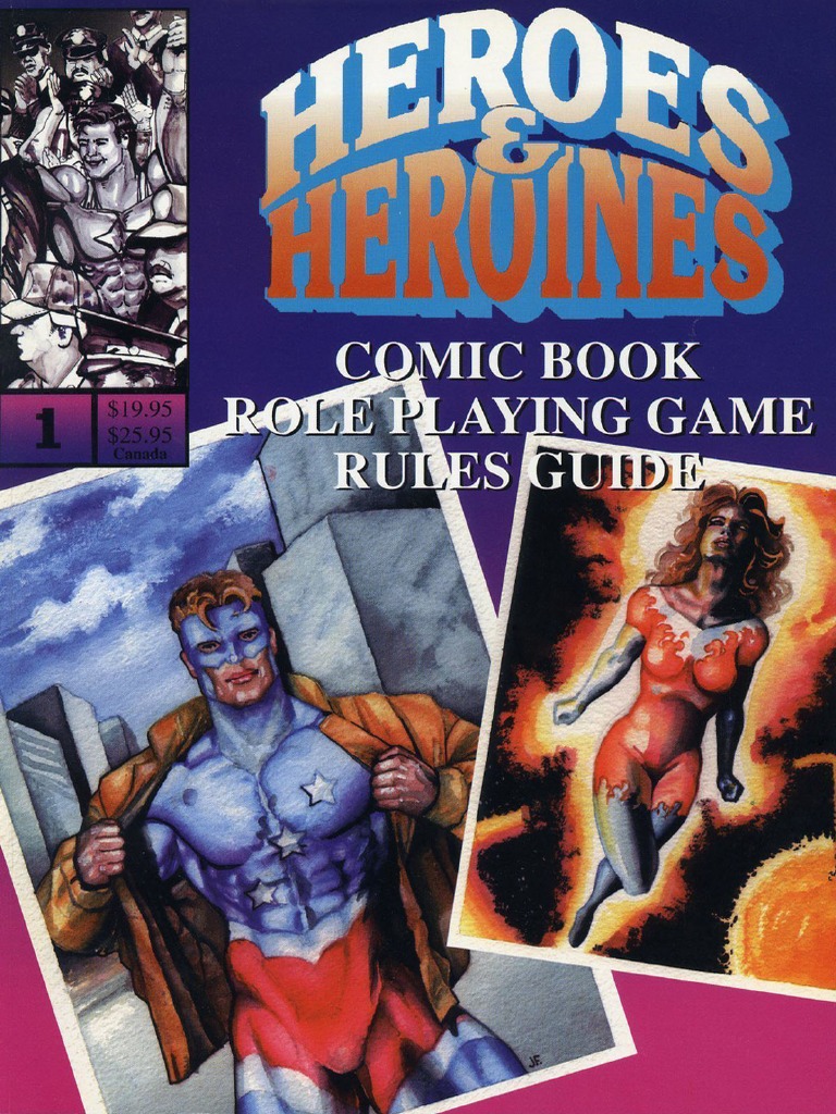 Heroes & Heroines Book 01 - Core Rulebook | PDF | Hero | Love