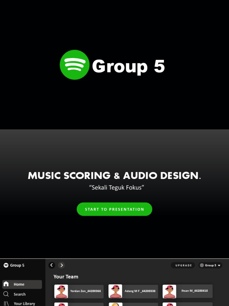 KELOMPOK 5 - MUSIC SCORING & AUDIO DESIGN - 44.5i.01 | PDF