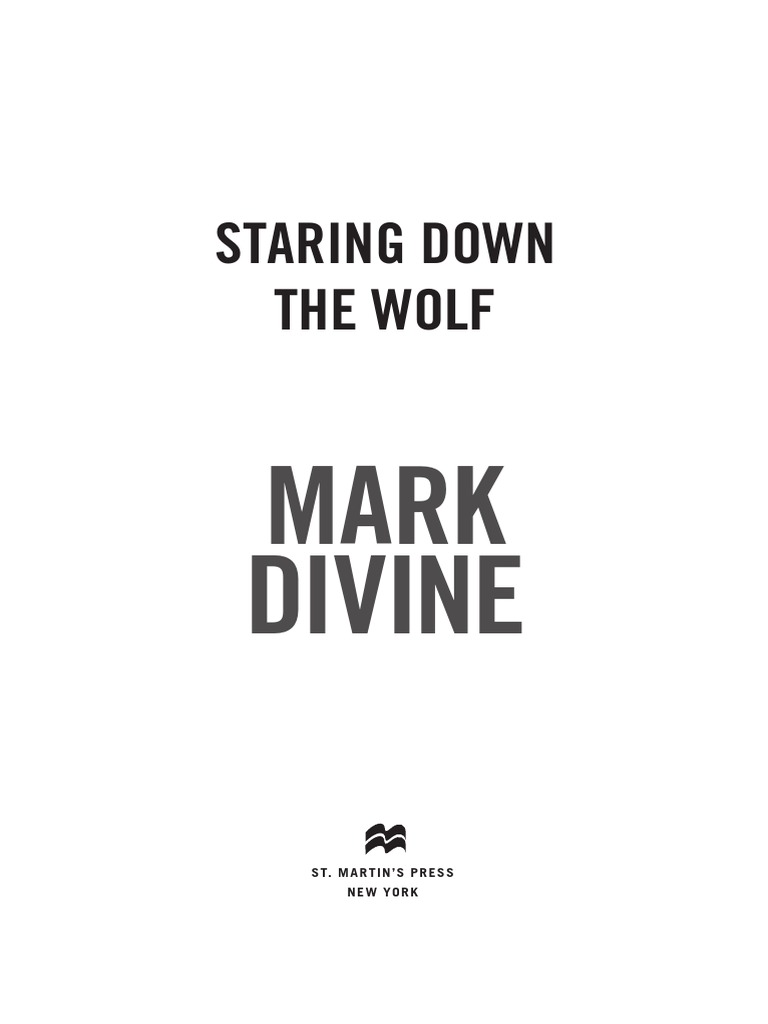 Staring Down The Wolf | PDF | Mentorship | Mind