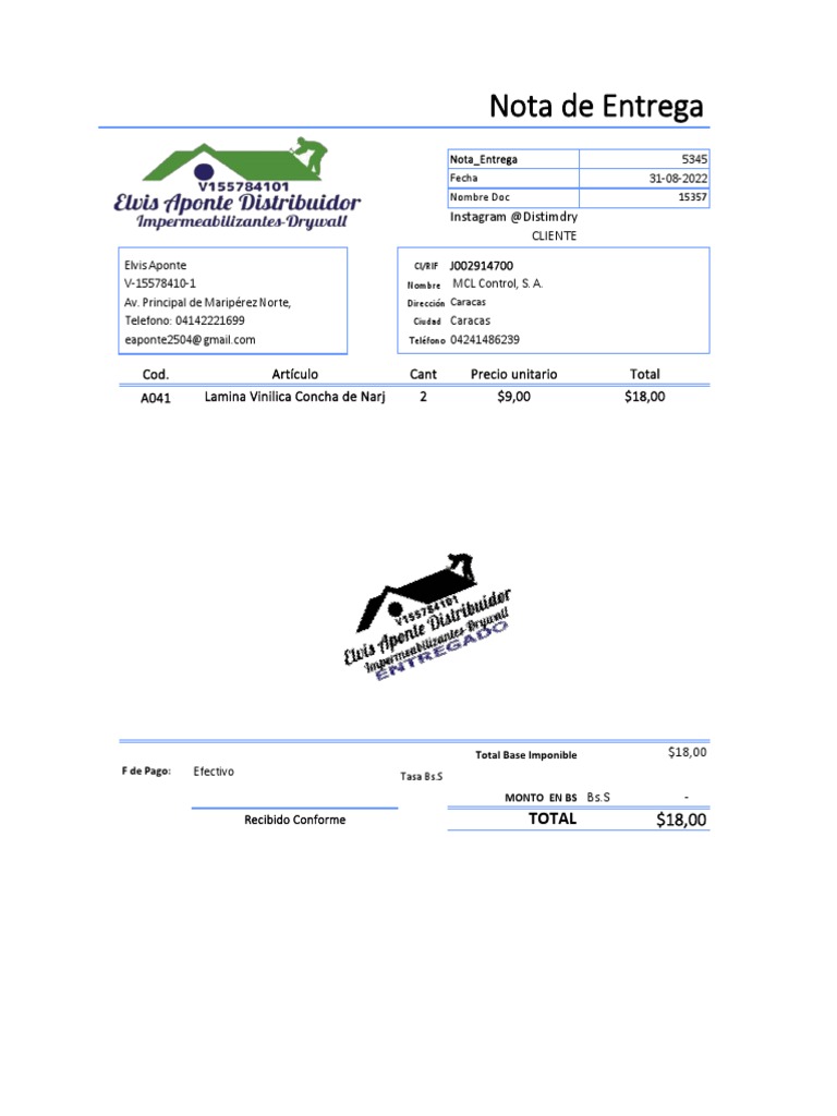 MCL Control, S. A... 15357 | PDF