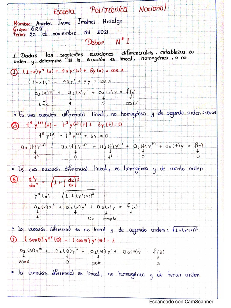Deber Hoja 1 Conceptos Básicos EDO Angeles Jiménez GR-8 | PDF