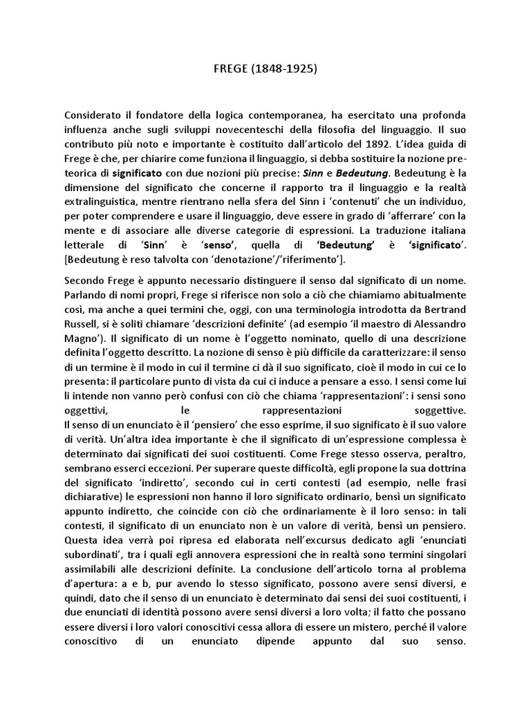Frege | PDF