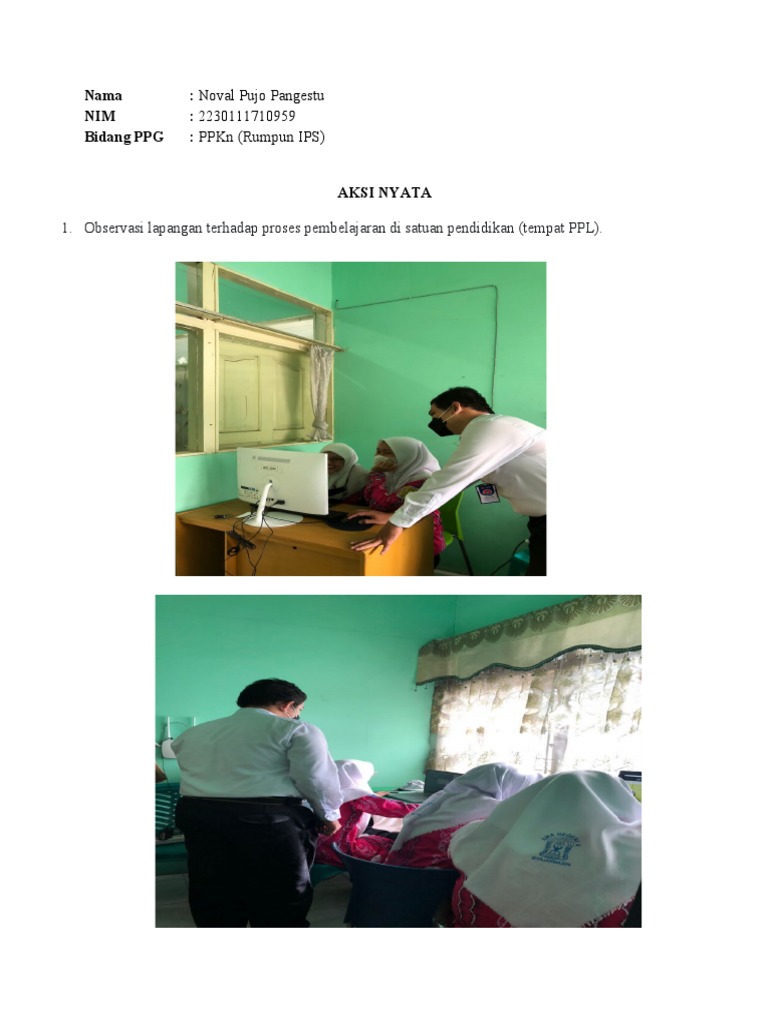 AKSI NYATA-TOPIK 3 Noval - Asesmen | PDF