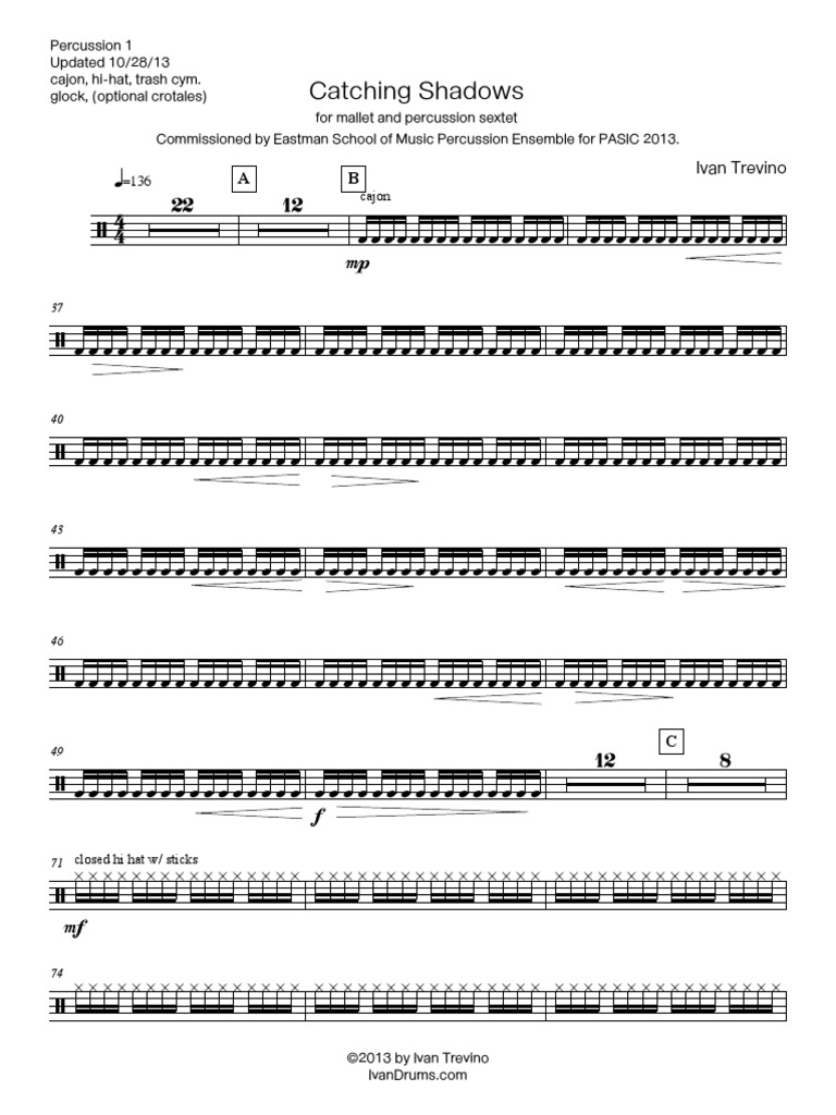 Catching Shadows 11-17-13 - Perc 1 | PDF