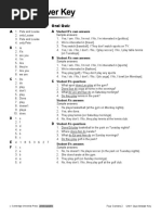 Four Corners 1 Quiz 1 | PDF