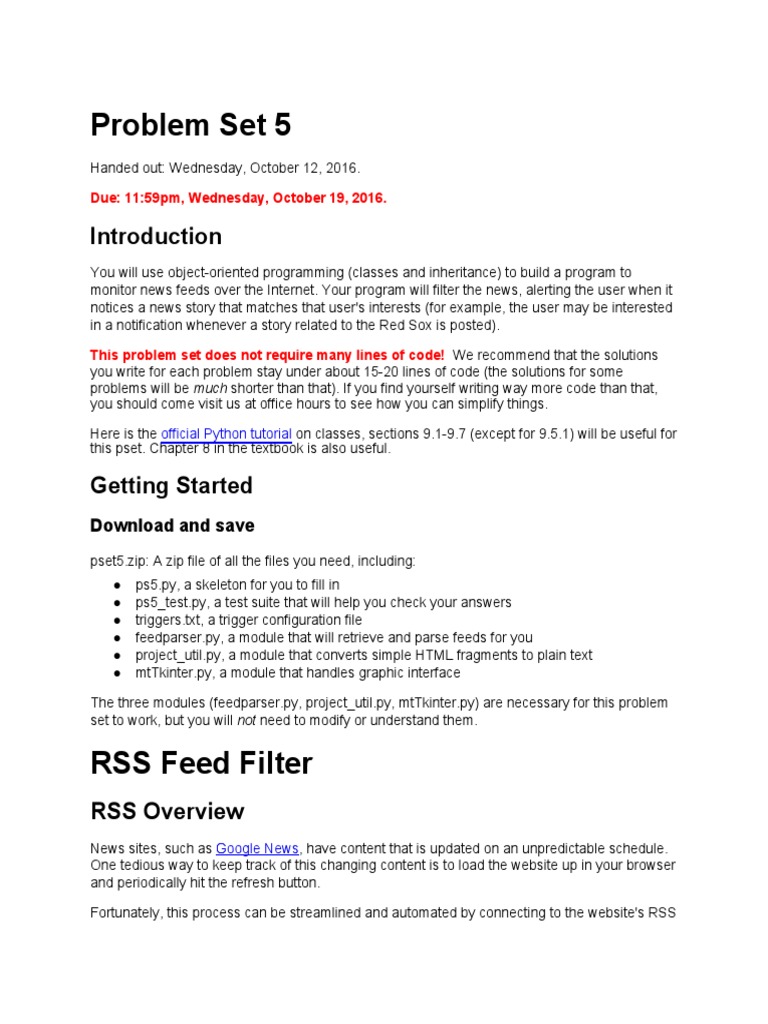 MIT6 0001F16 ps5 | PDF | Class (Computer Programming) | Method (Computer Programming)
