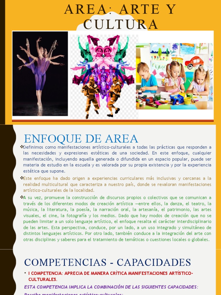 Area Arte y Cultura | PDF
