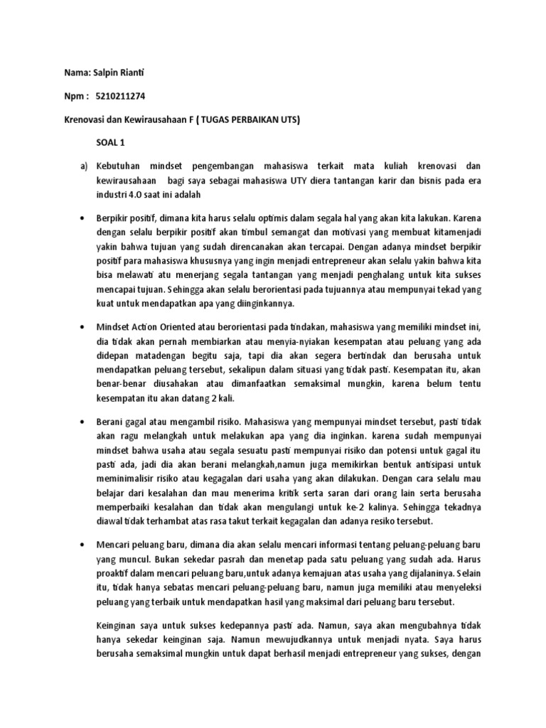Salpin Rianti | PDF