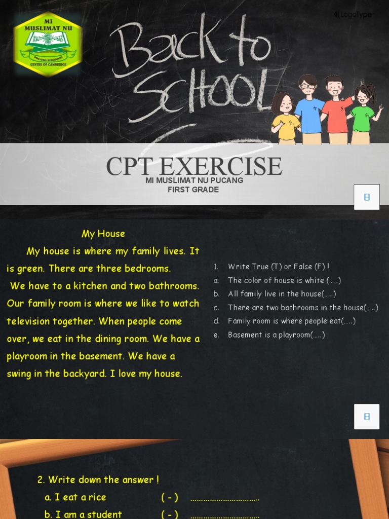CPT Practice For 1 Grade | PDF