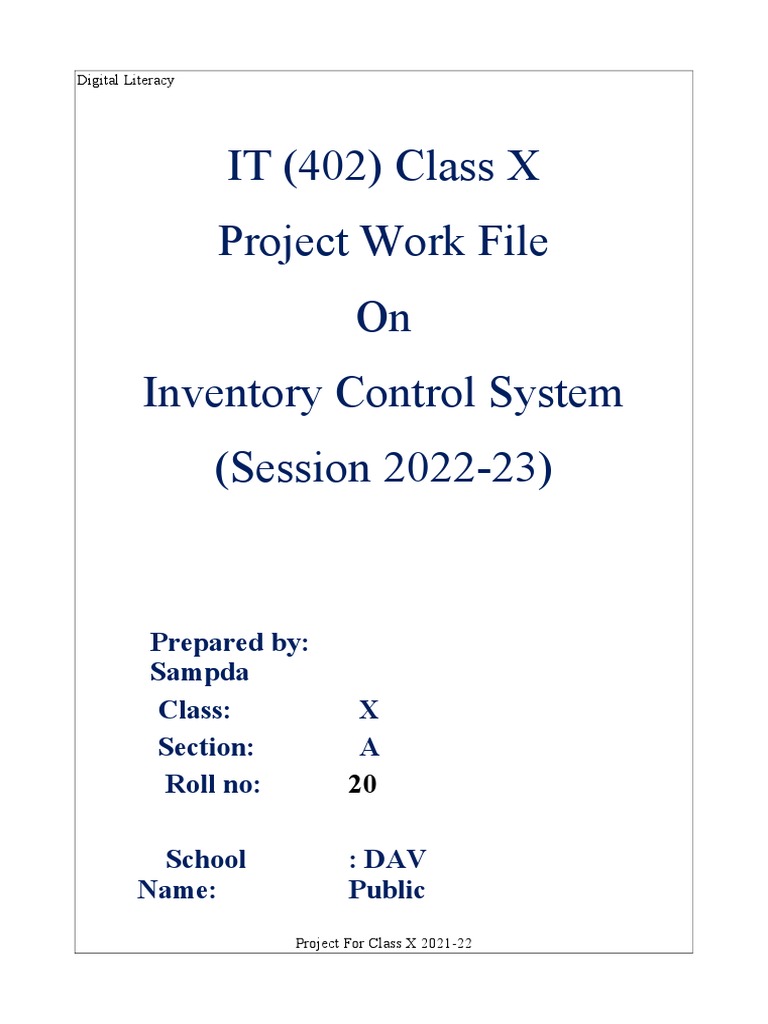 It Project | PDF | Information Technology Management | Business