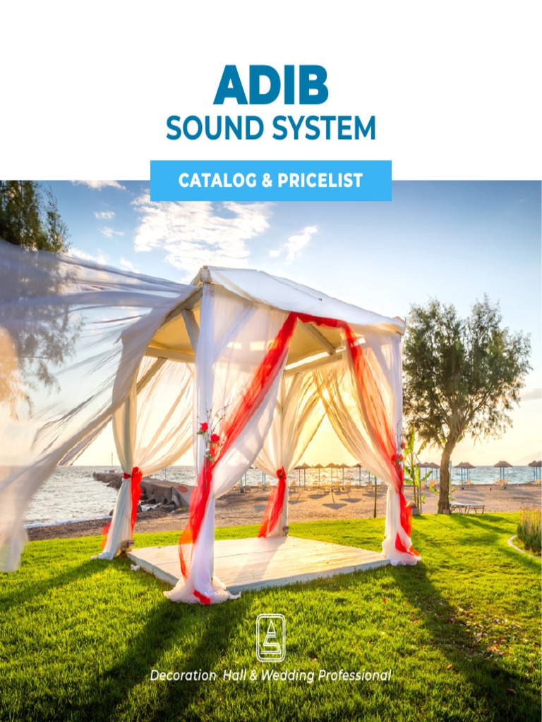 Layanan Sewa Dekorasi & Sound System | PDF