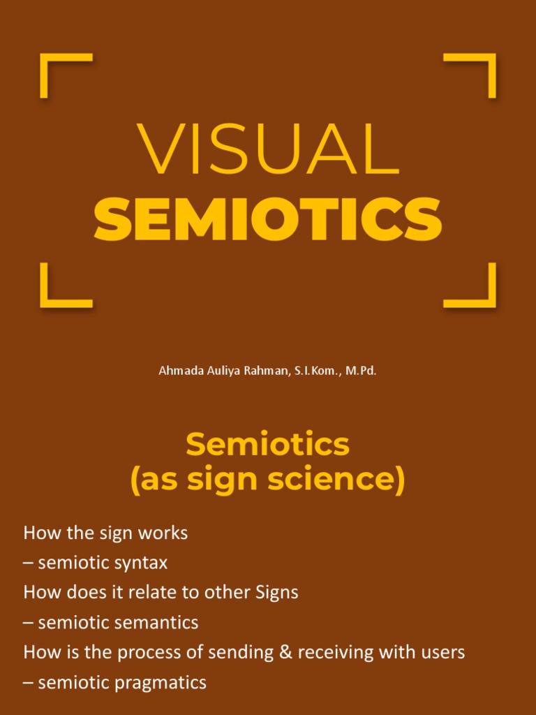 Visual Semiotics in Communication Design | PDF | Social Science | Art
