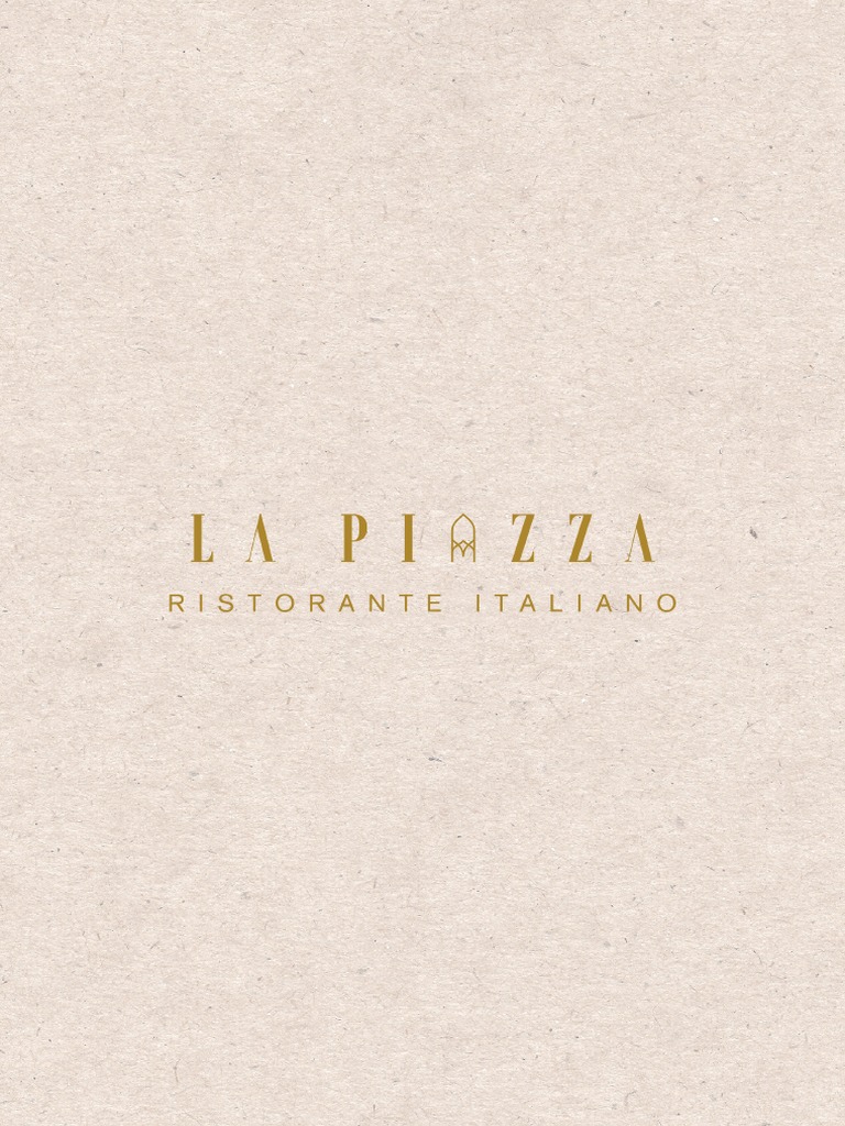 La Piazza Menu - 1 | Download Free PDF | Pesto | Food And Drink