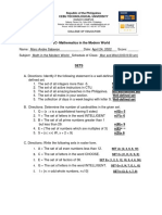 Mathematical Language and Symbols (PART 1) : Worksheet | PDF | Numbers ...