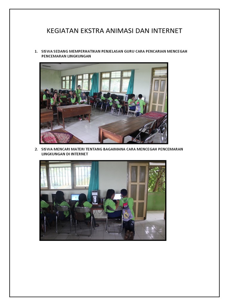 Ekstra Animasi Dan Internet | PDF