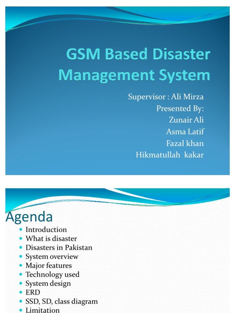 Disaster Management System