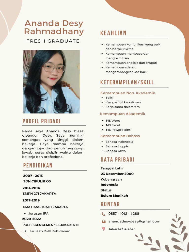 CV Nanda 2 | PDF