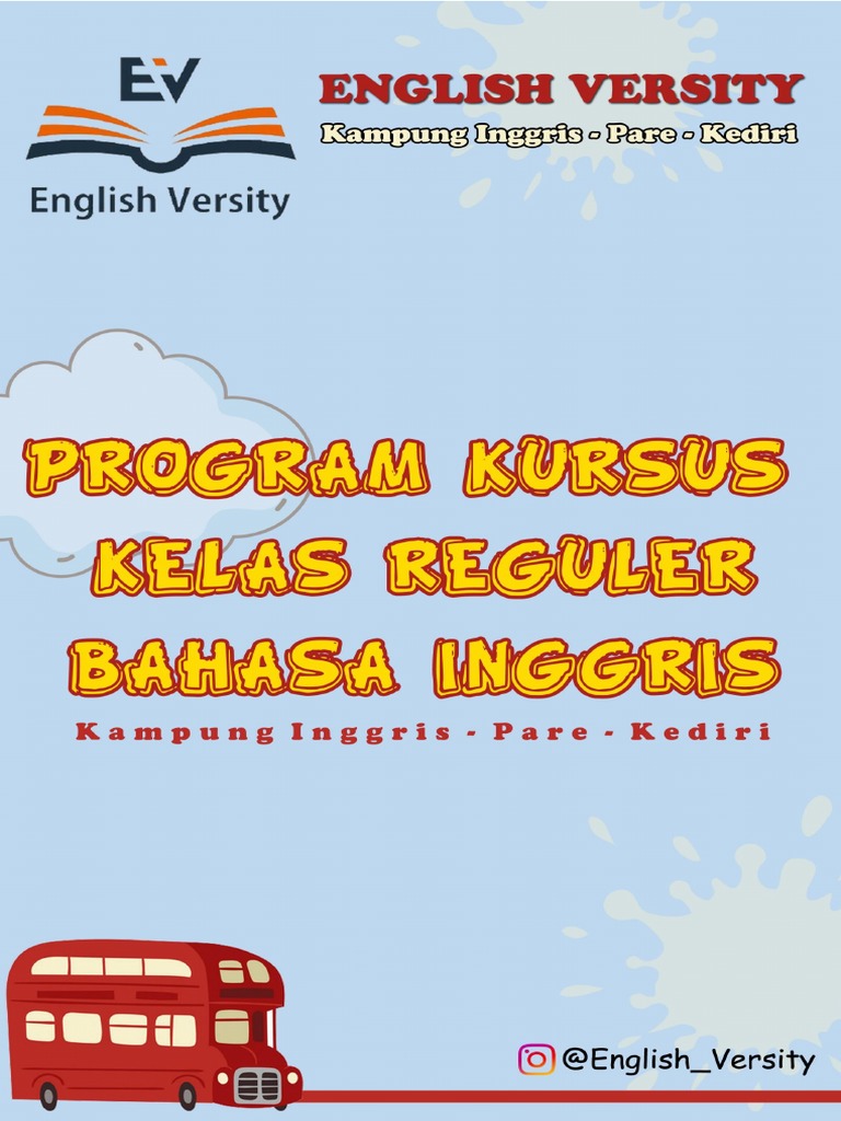Brosur ENGLISH VERSITY | PDF