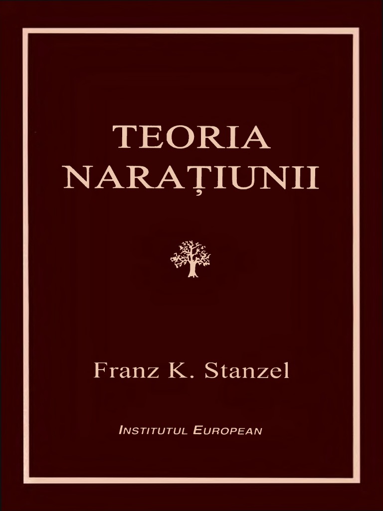 Teoria Narațiunii (Stanzel, Franz K.) | PDF