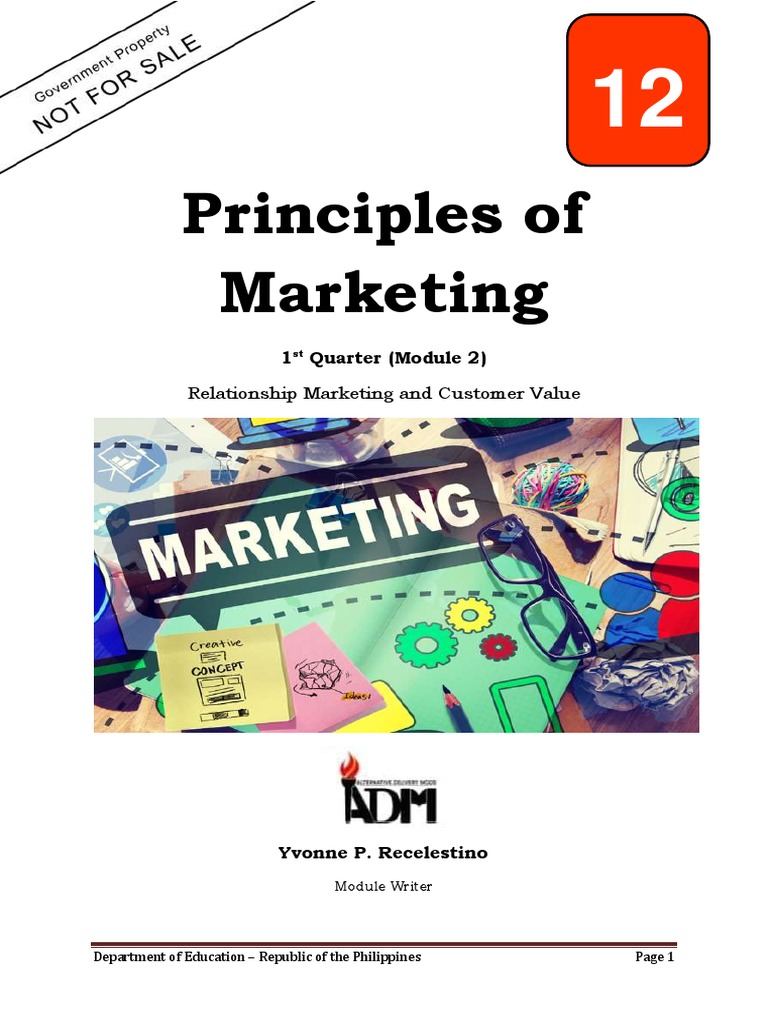Principles of Marketing Week 2 1 | PDF | Marketing | Customer