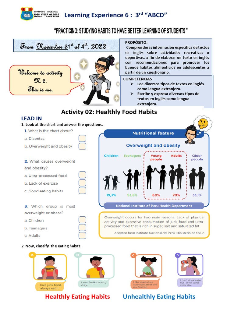 3° LEARNING EXPERIENCE 6 Act 2 | PDF