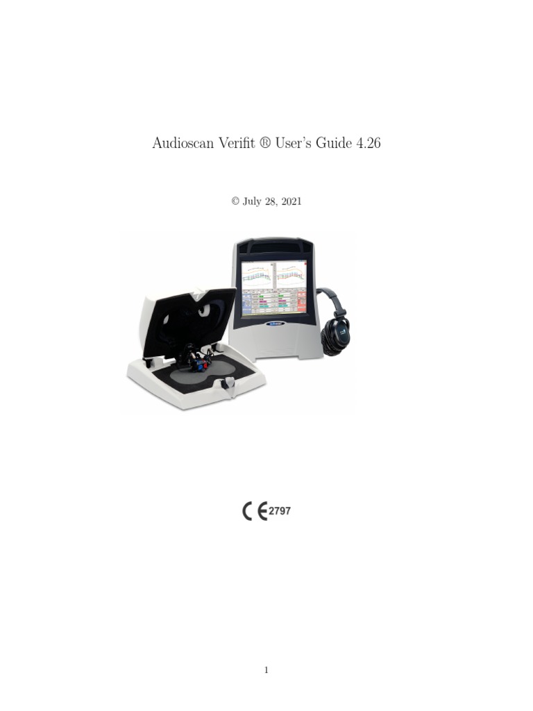 Verifit2 Users Guide | PDF | Headphones | Computer Monitor