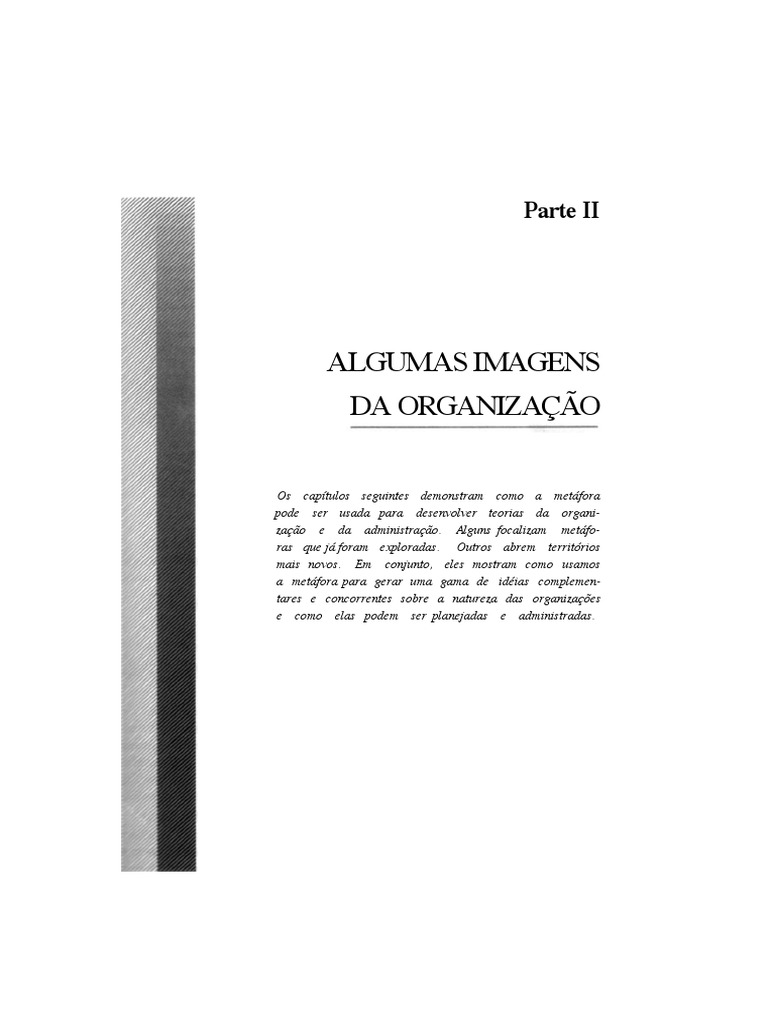 Morgan 2006 Livro Imagens Da Organizacao | PDF