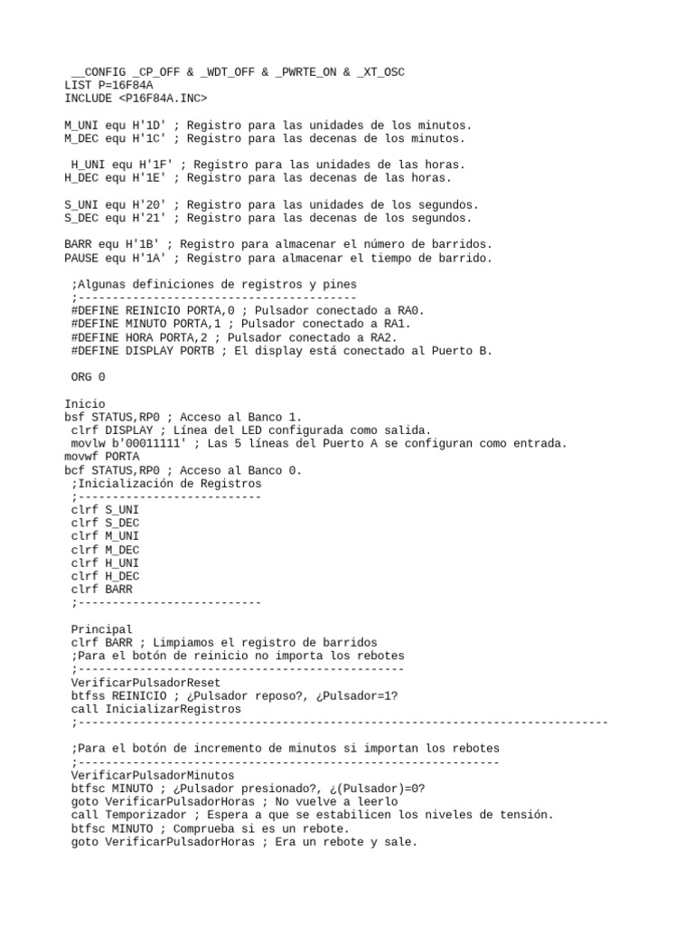 Codigo Ejemplo | PDF | Ingeniería de software | Programación de ...