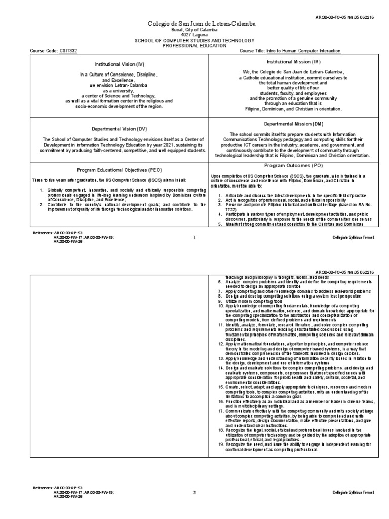 CSIT332 Intro To Human Computer Interaction | PDF | Computing | Design CSIT332 Intro To Human Computer Interaction | PDF | Computing | Design