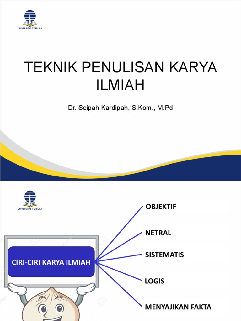 Teknik Penulisan Karya Ilmiah | PDF
