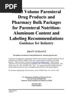 Allowable Excess Fill Volume | PDF | Food And Drug Administration ...