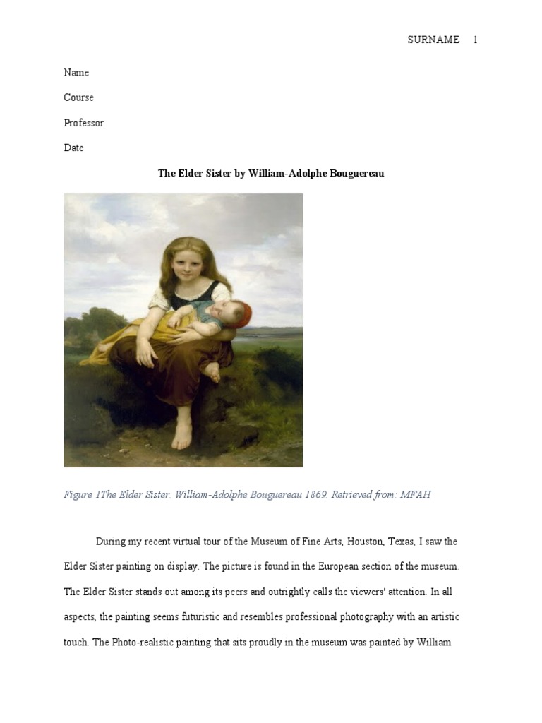 Art Analysis | PDF | Paintings | The Arts