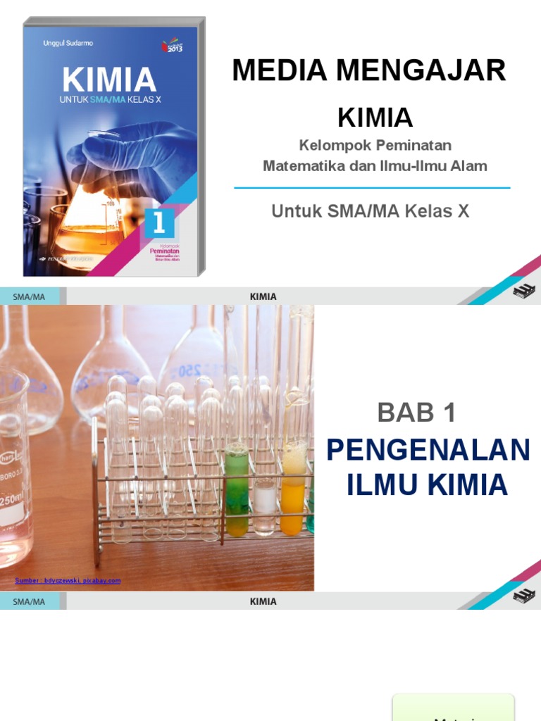 Bab 1 - Pengenalan Ilmu Kimia - STD y | PDF