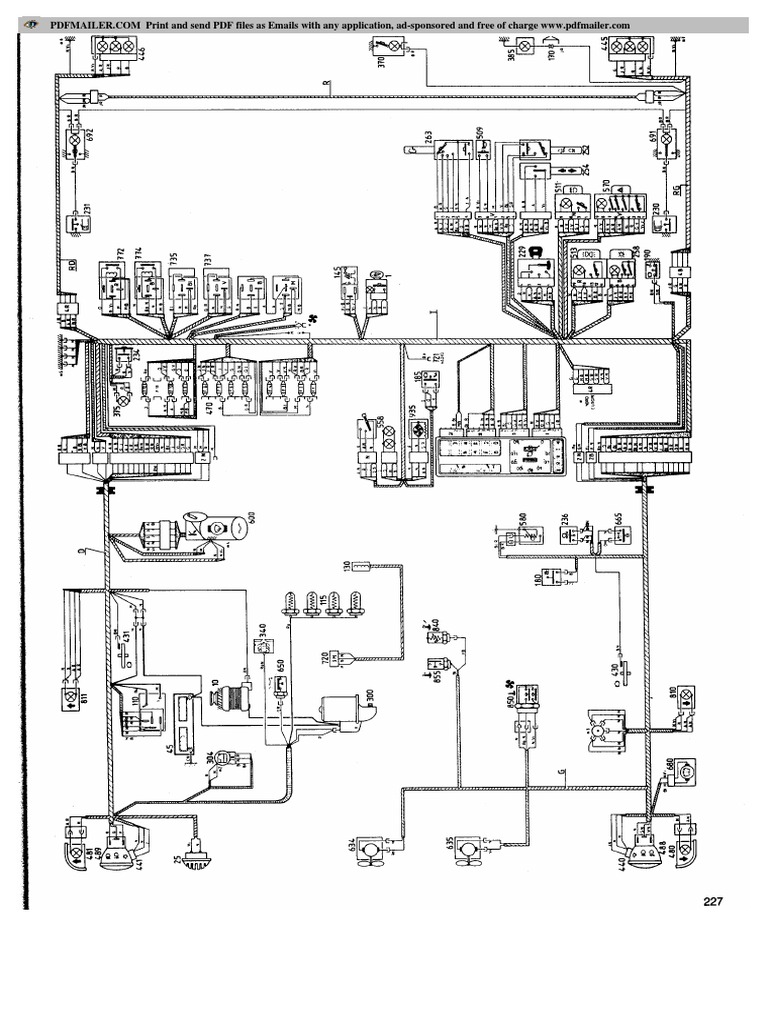 Fiat Ducato 2.5D Van 1991-1994 - Wiring Diagram | PDF