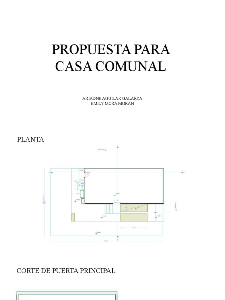 Propuesta arquitectónica para una casa comunal con múltiples vistas y ...