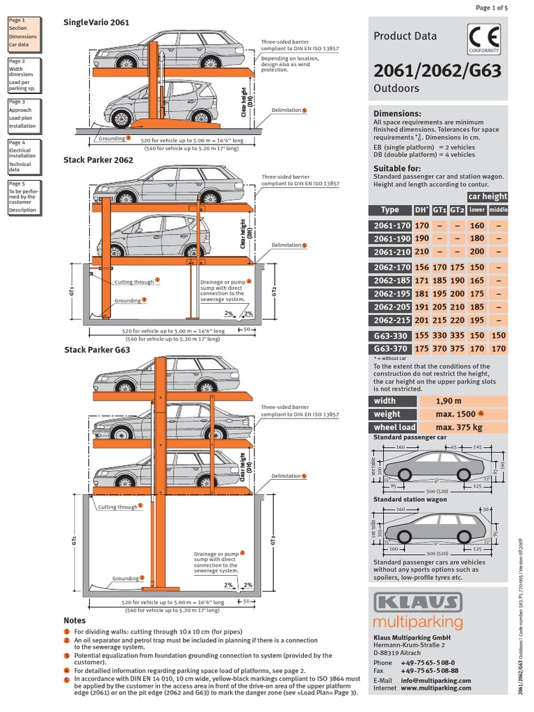 Product Data: Type Car Height | PDF | Valve | Screw