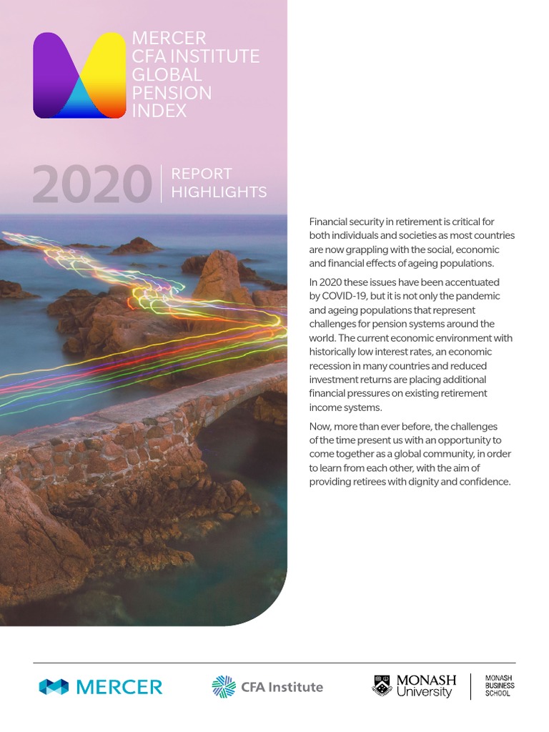 MCGPI 2020 Executive Summary | PDF | Pension | Retirement