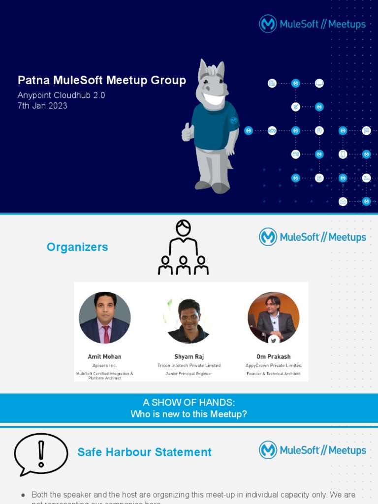 Patna MuleSoft Meetup Anypoint Cloudhub 2.0 | PDF | Firewall (Computing ...