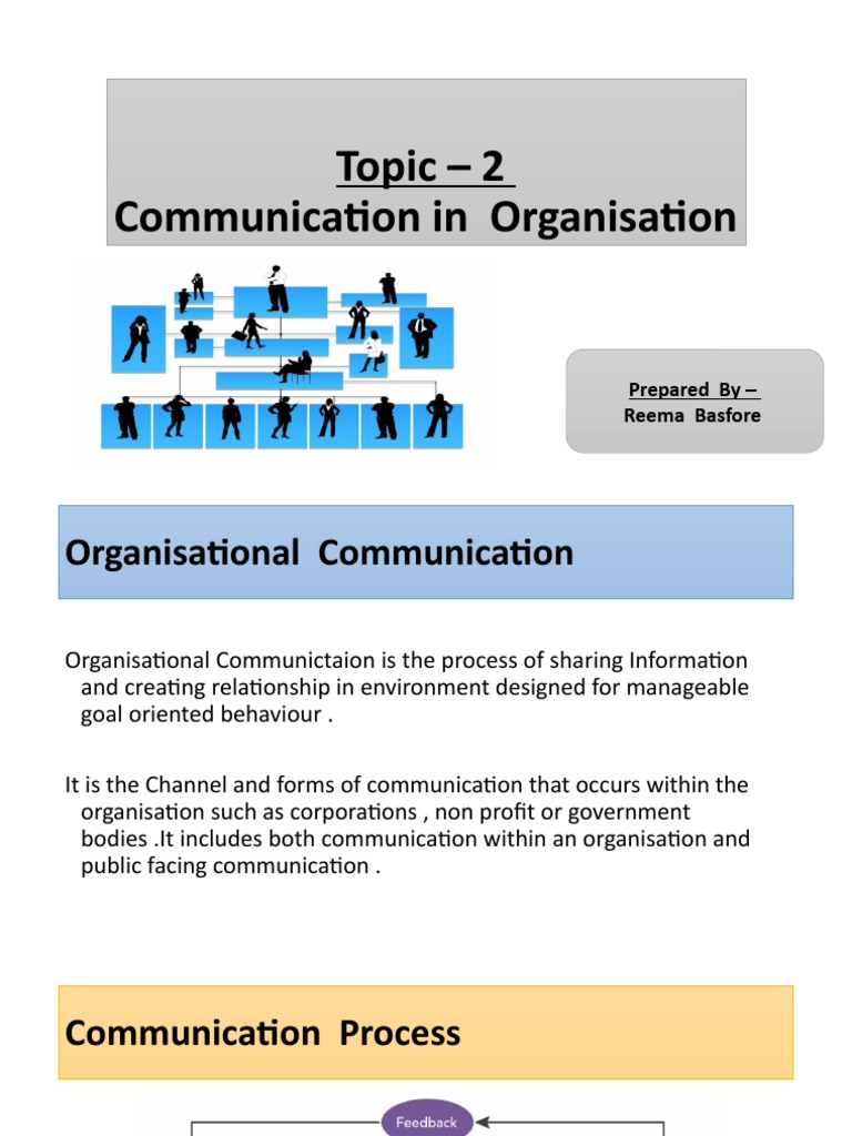 Communication in Organisation, PPT | PDF | Communication | Information