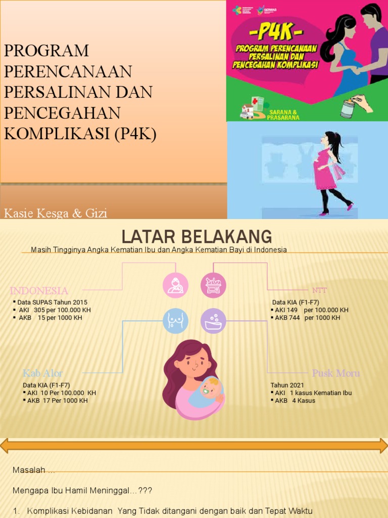 Sosialisasi P4K | PDF | Ilmu Sosial | Kesehatan Holistik