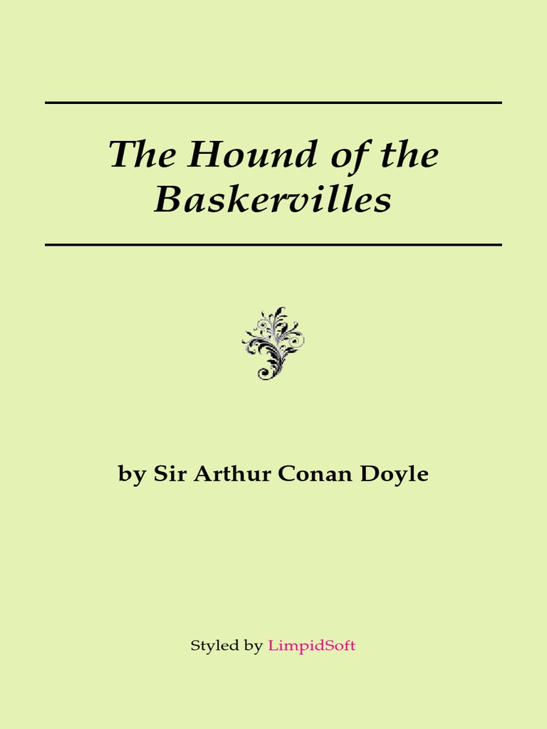 The Hound of The Baskervilles (PDFDrive) | PDF