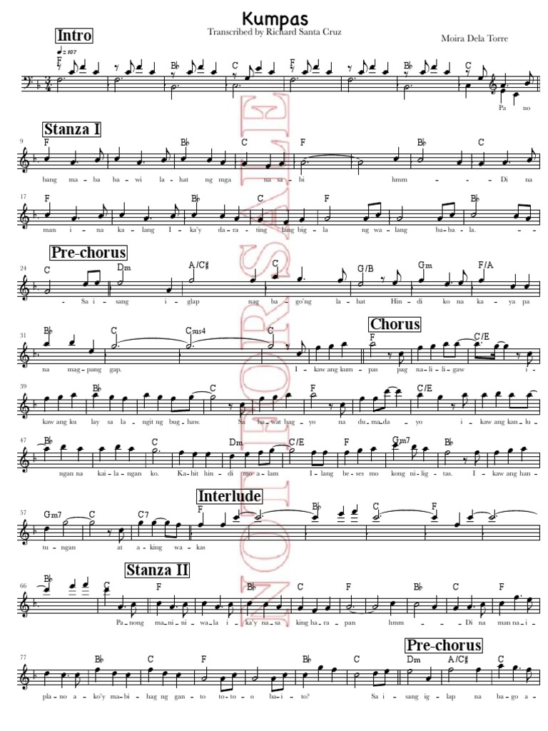 Moira Dela Torre - Kumpas | PDF