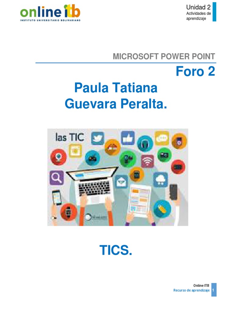 Orientaciones para El Foro 2 - REALIZADORegla 10-20-30 | PDF | Microsoft PowerPoint | Cognición