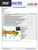 Welding Machine Inspection Checklist | PDF