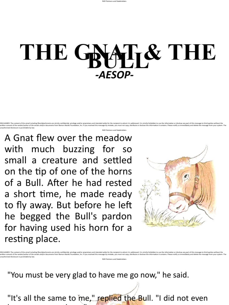 The Gnat & The Bull | PDF | Communication | Privacy
