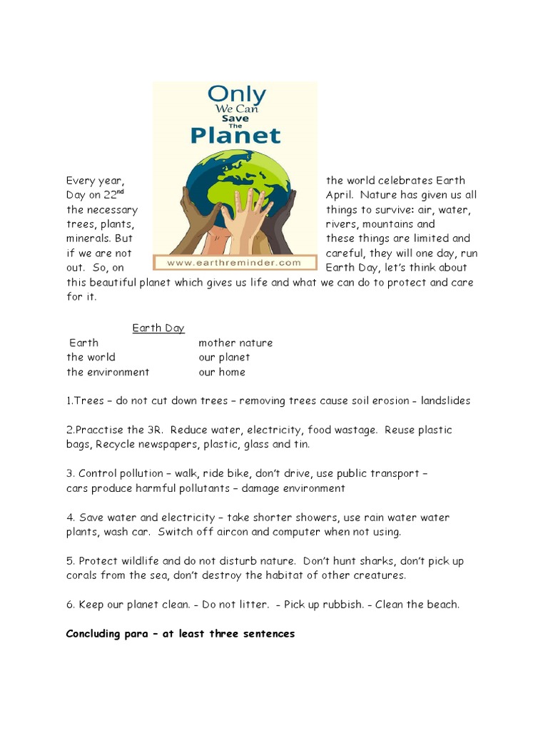Earth Day | PDF