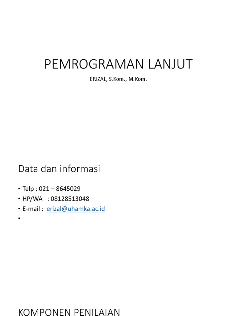 Materi-1-Pengantar Python-Rzl | PDF | Komputer
